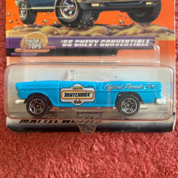 Mattel | Toys | Matchbox 55 Chevy Convertible | Poshmark